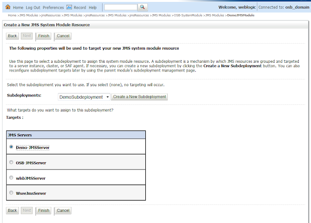 Mark S Blog Configure Weblogic Jms Resources