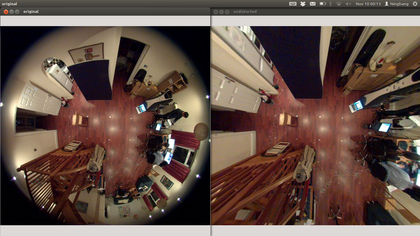 fisheye image to equirectangular - OpenCV Q&A Forum