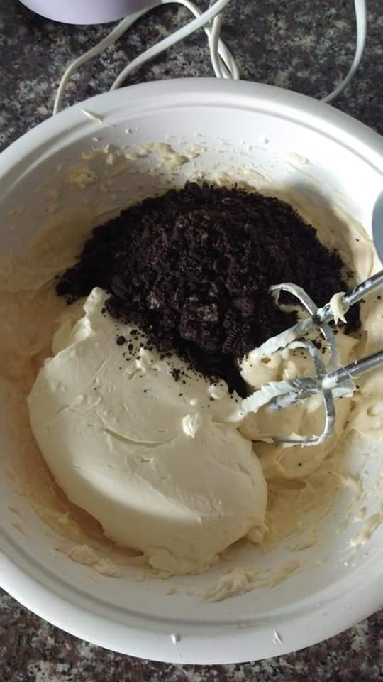 Resepi Oreo Cheese Cake - Resepi Kek Biskut Raya