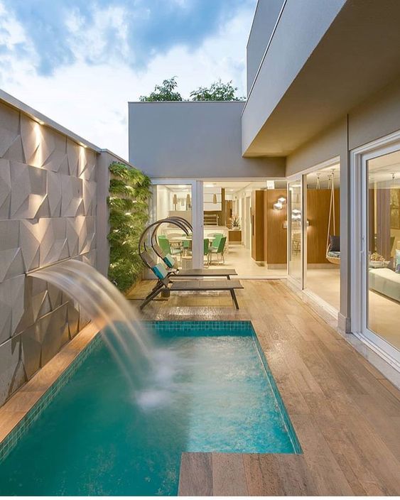 Ideas para piscinas en interiores pequeños - Planos y Casas Esp