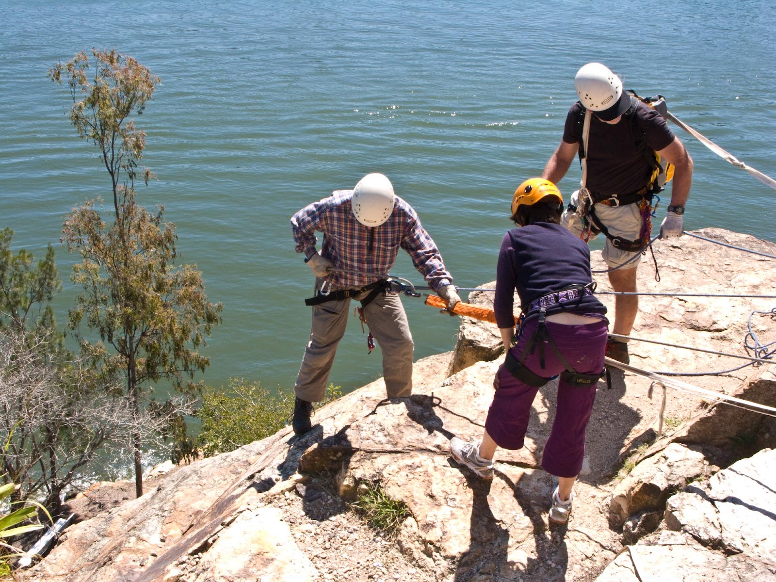 Abseiling: Abseiling for beginners.