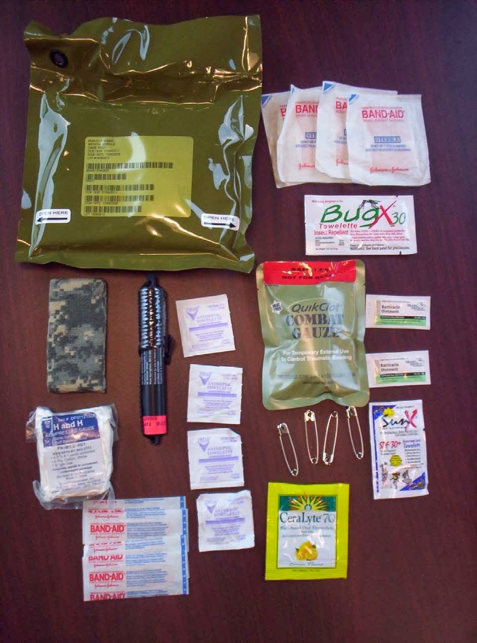 Webbingbabel: US Army IFAK Medical Module w/ QuikClot