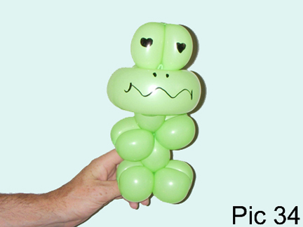 CLASSICAL: How to make balloon frog