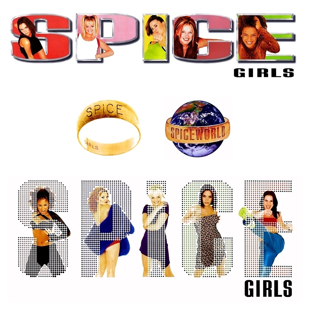 Mundo Dos Encartes / World Of Booklets: Spice Girls - Spice/Spiceworld ...