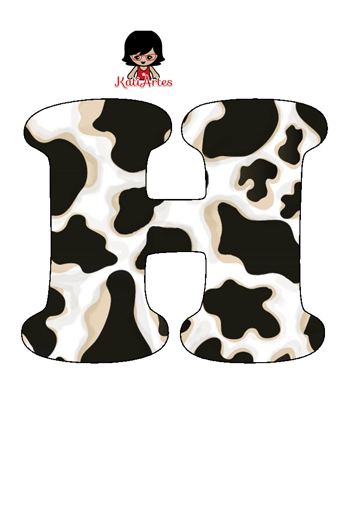 Abecedario de Piel de Vaca. Cow Leather Alphabet. - Oh my Alfabetos!