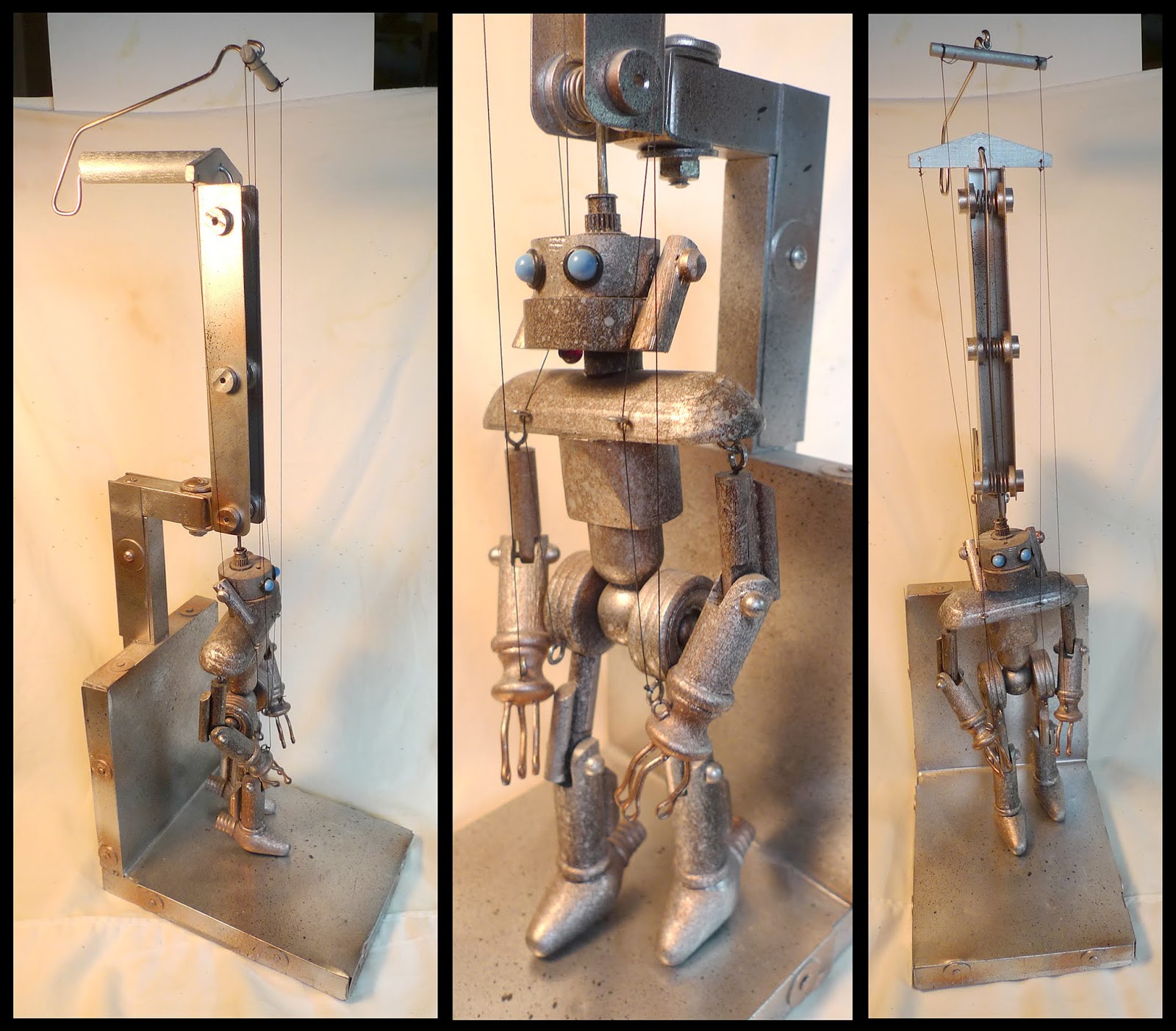 LUDstuff!: SCULPTURE: "Robot Puppet"