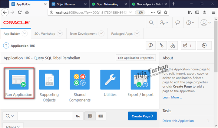 Oracle Apex 7 - Query di Application Builder Using SQL Builder ~ Open ...