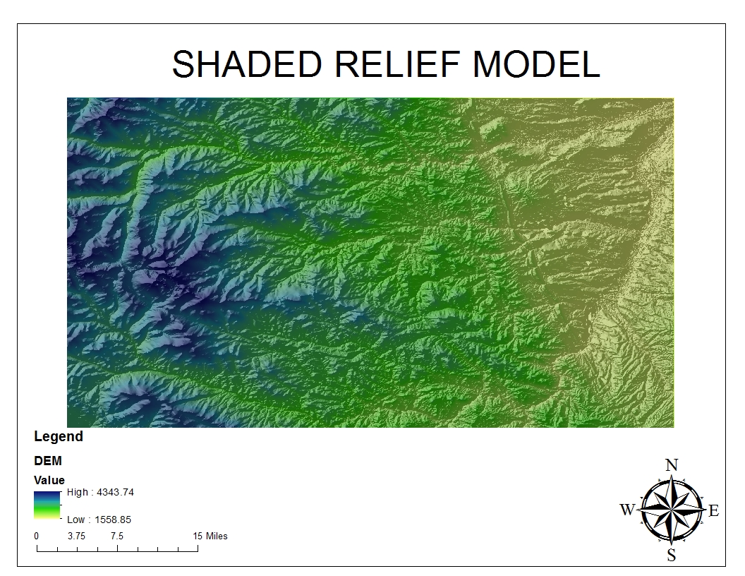 GIS Fall 2012: DEM: Digital Elevation Model