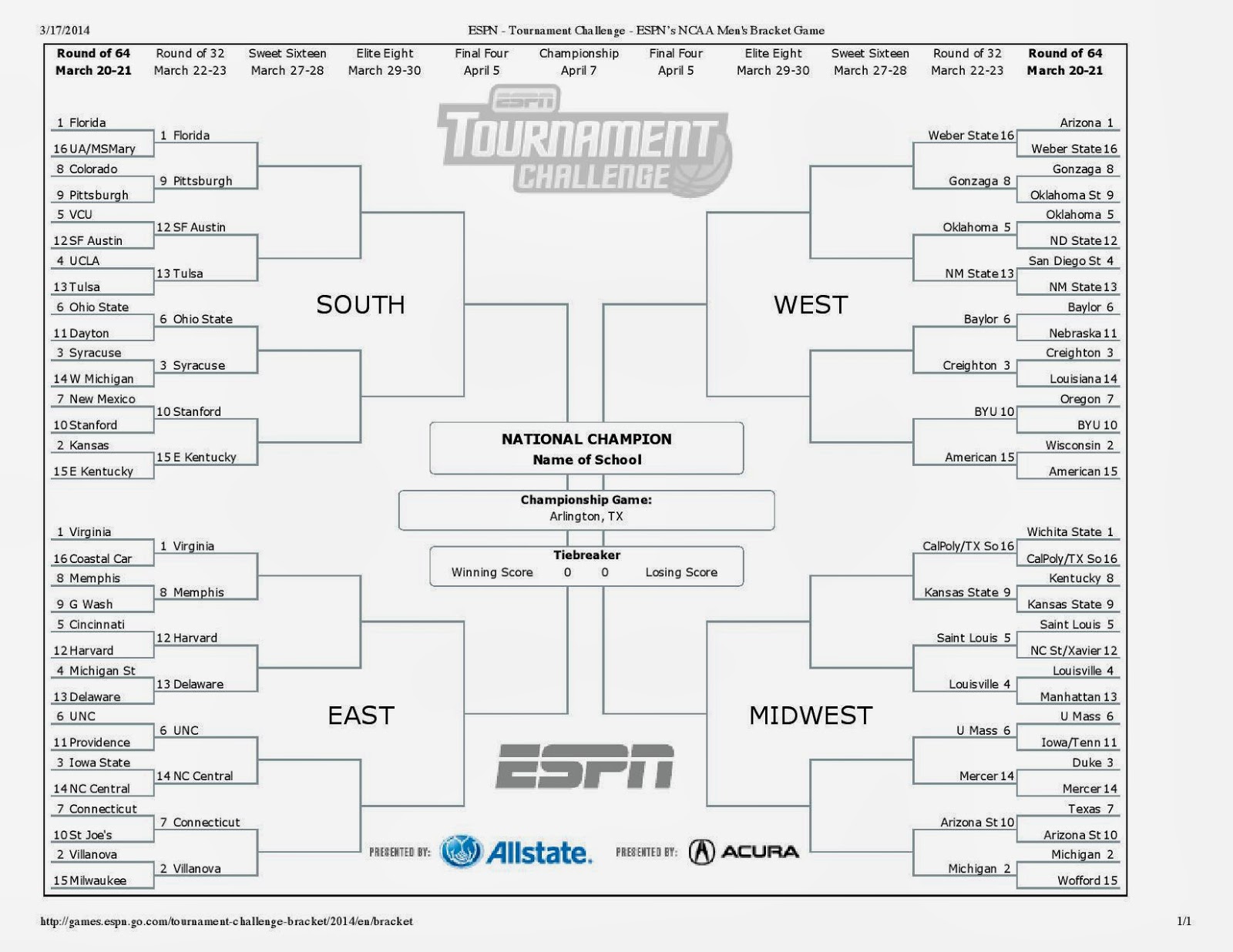 NCAA Coin Flip: The Only Way to Fill Your Bracket