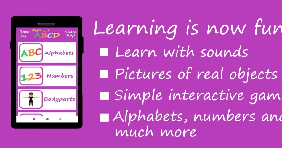 Best ABC learning app--Fun With ABCD