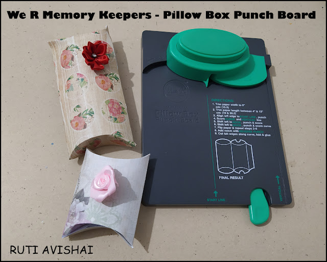 We R Memory Keepers - Pillow Box Punch Board