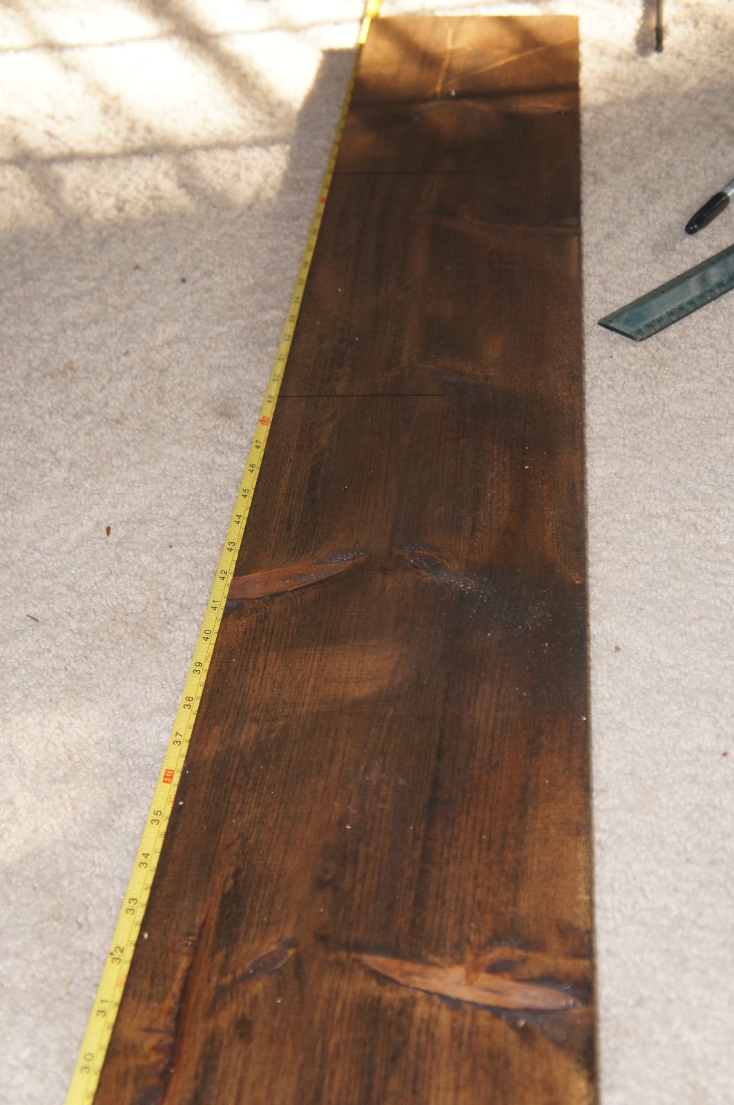 Virginia Beach Housewife: DIY Ruler Growth Chart