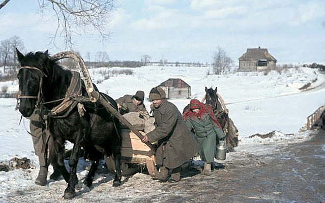 World War II in Color: Severe Winter in Russia 1941-42