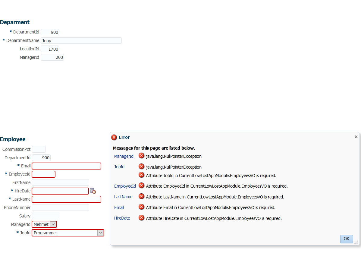 ADF Hierarchical Viewobject with binding variable
