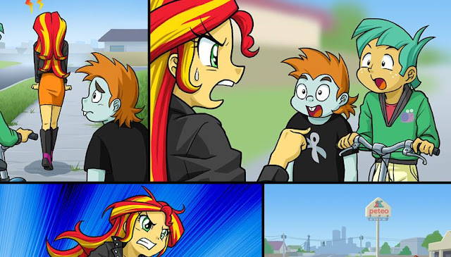 Equestria Daily - MLP Stuff!: 11 of the Best Sunset Shimmer Comics!