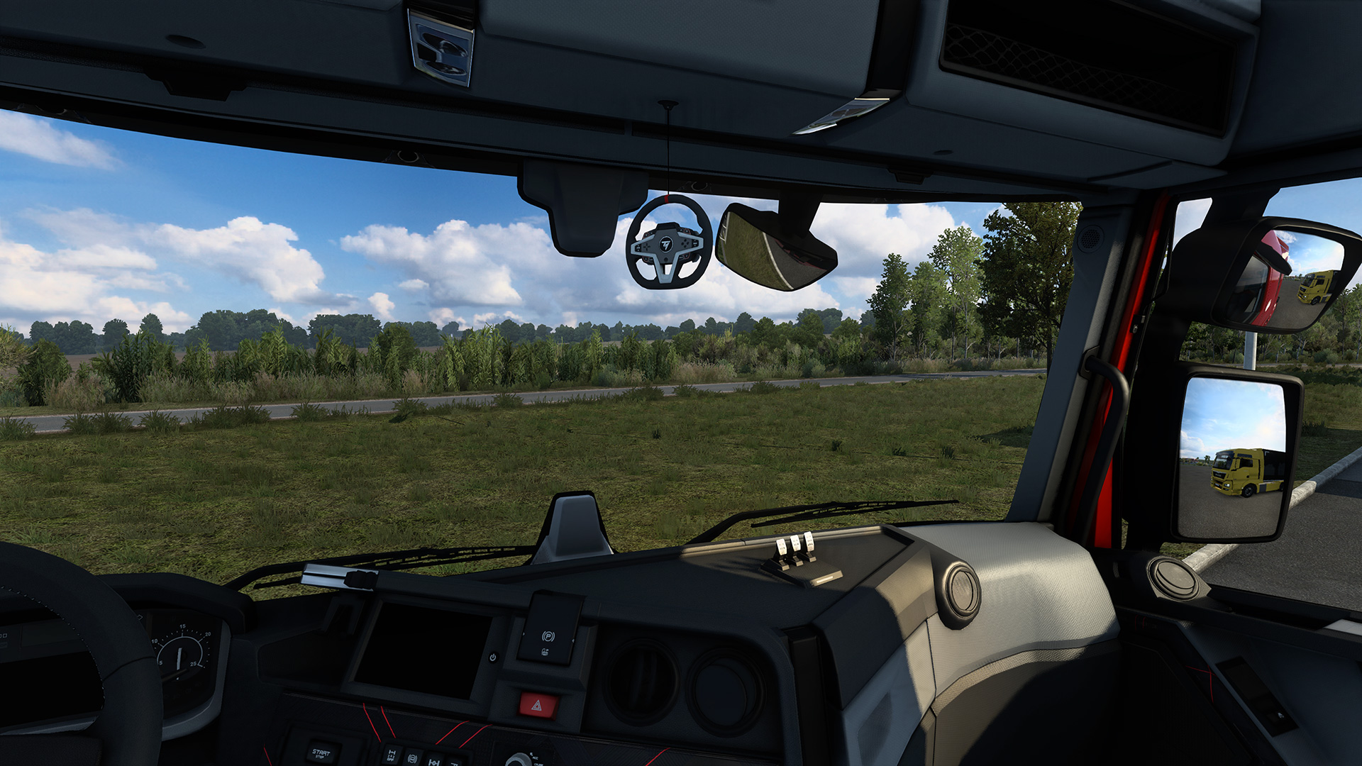 SCS Software's blog: Steering Wheel Roll-Out Event