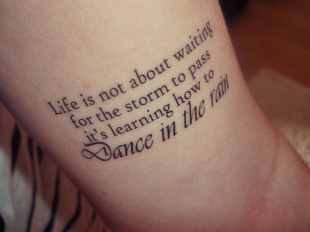 34 Best Life tattoos images | Cool tattoos, Life tattoos, Tattoo quotes ...