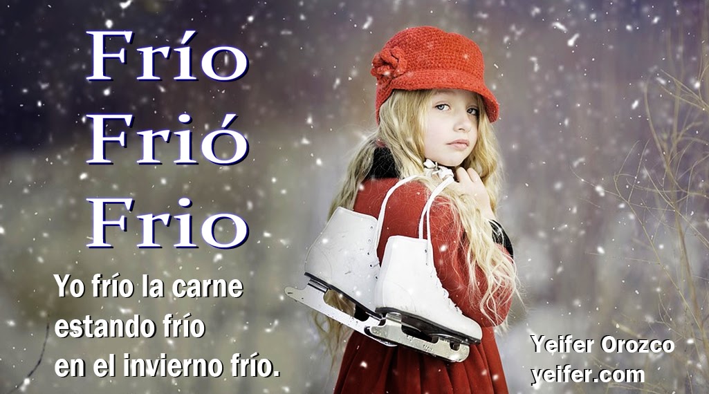 ¿Cómo se escribe frio? ¿Frío o frió?