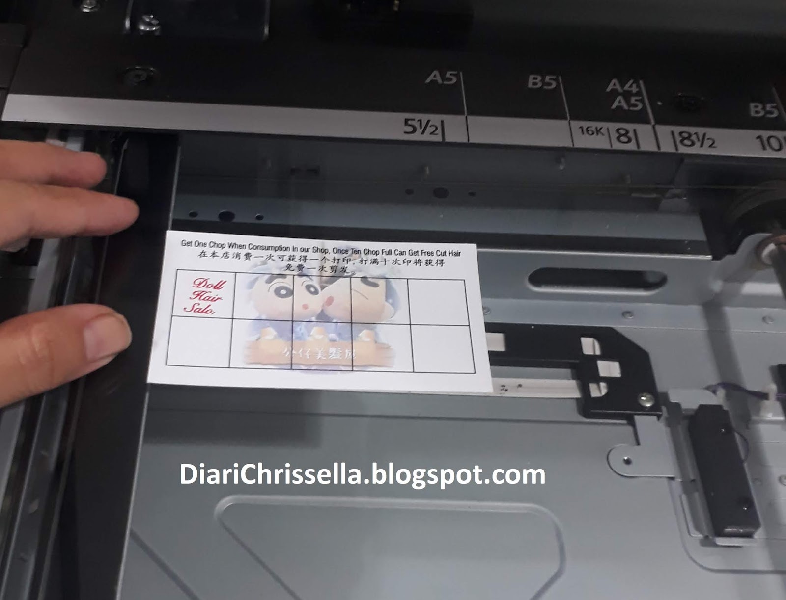 TUTORIAL 9: CARA PHOTOSTAT IC PART 1 (RICOH PRINTER) | Diari Chrissella