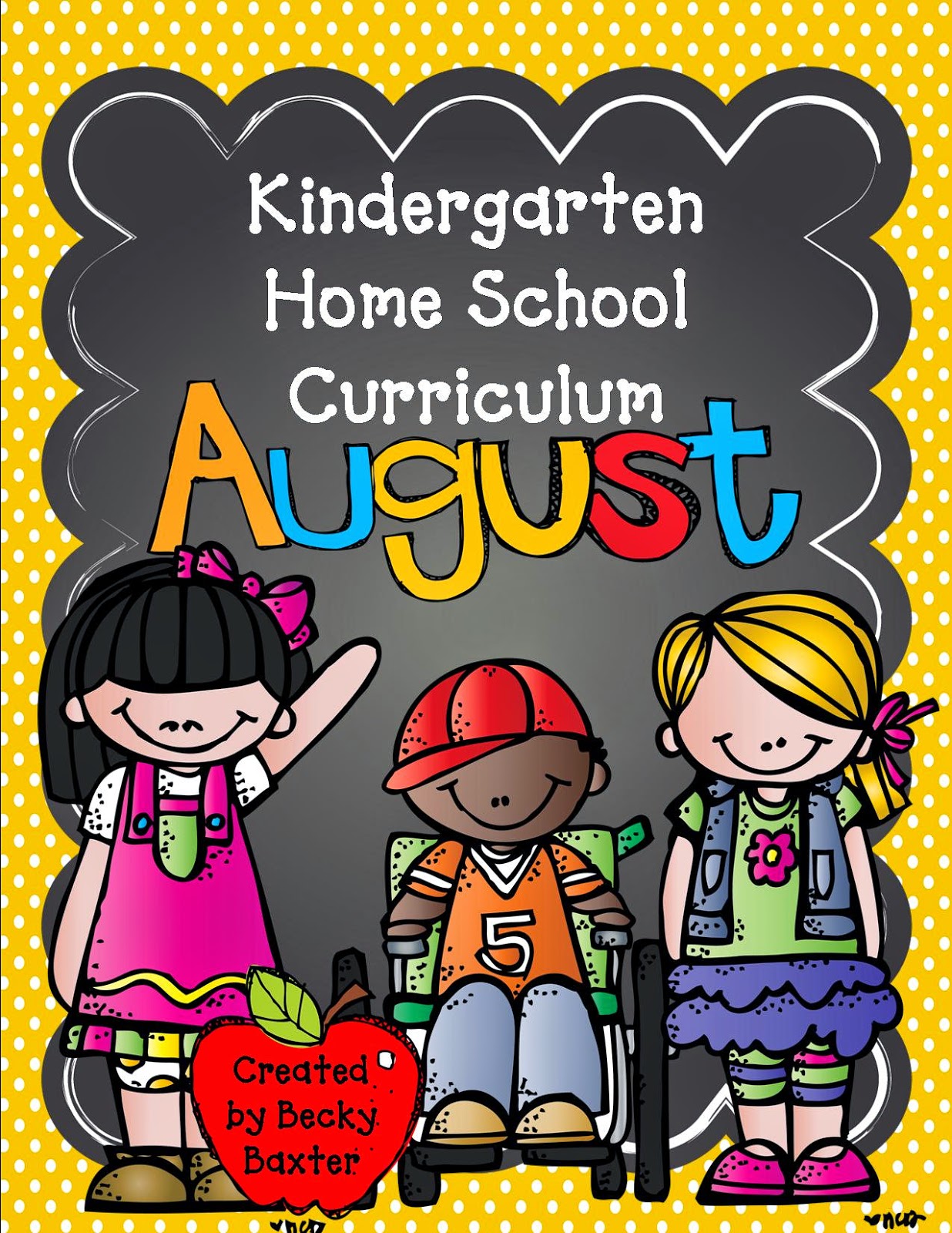 Teaching, Learning, & Loving: August Kindergarten Home School Curriculum