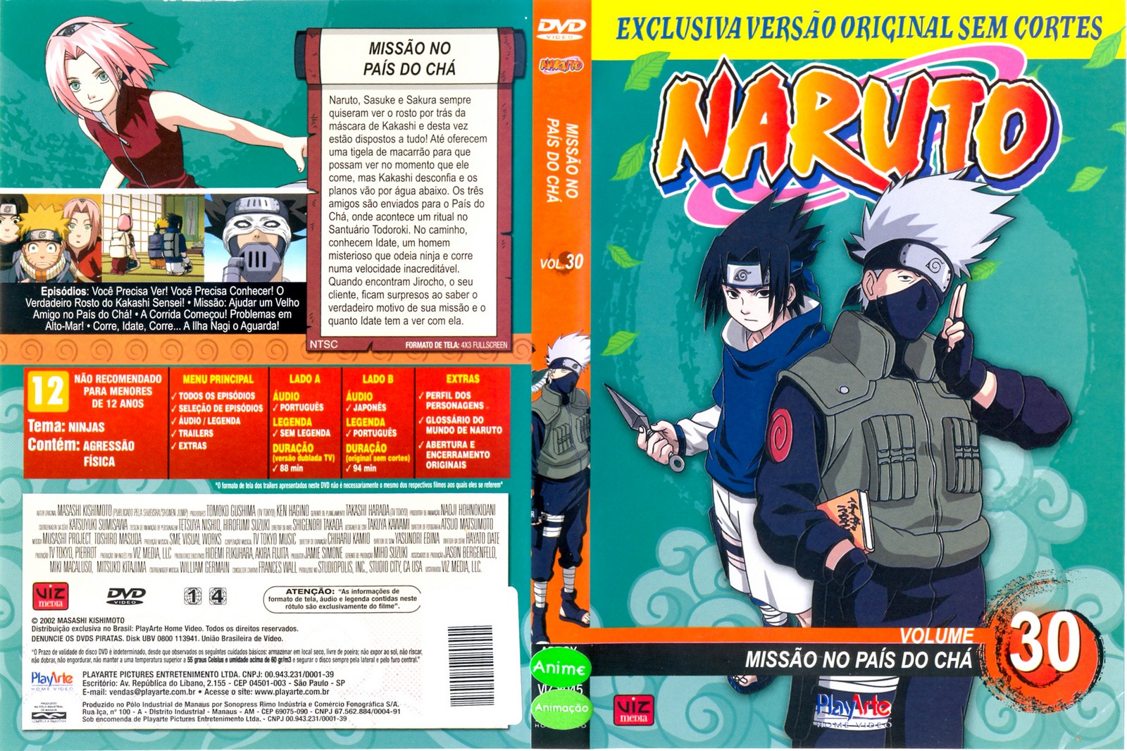 Naruto: Capas de Naruto Classico