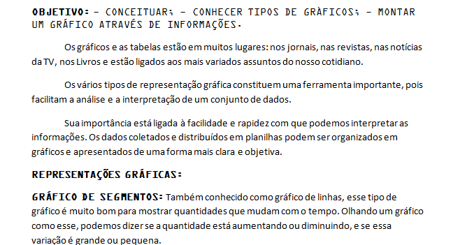Plano De Aula GrÁficos E Tabelas 4º Ano ~ Atividades Escolares