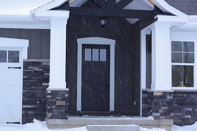 House on Tufton: The Build: Black Rundle Stone