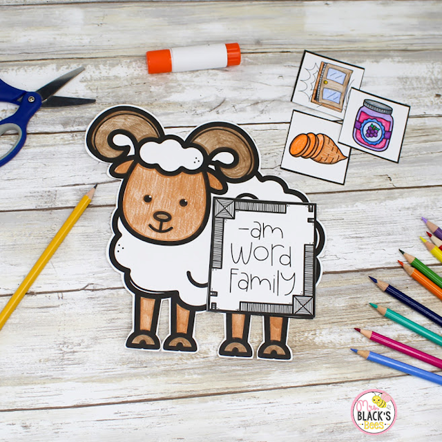 Word Family Crafts and Activities | Mrs. Black's Bees