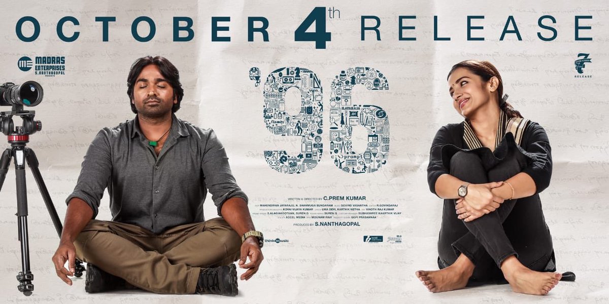96 The Movie Release Date Posters - Latest Movie Updates, Movie ...