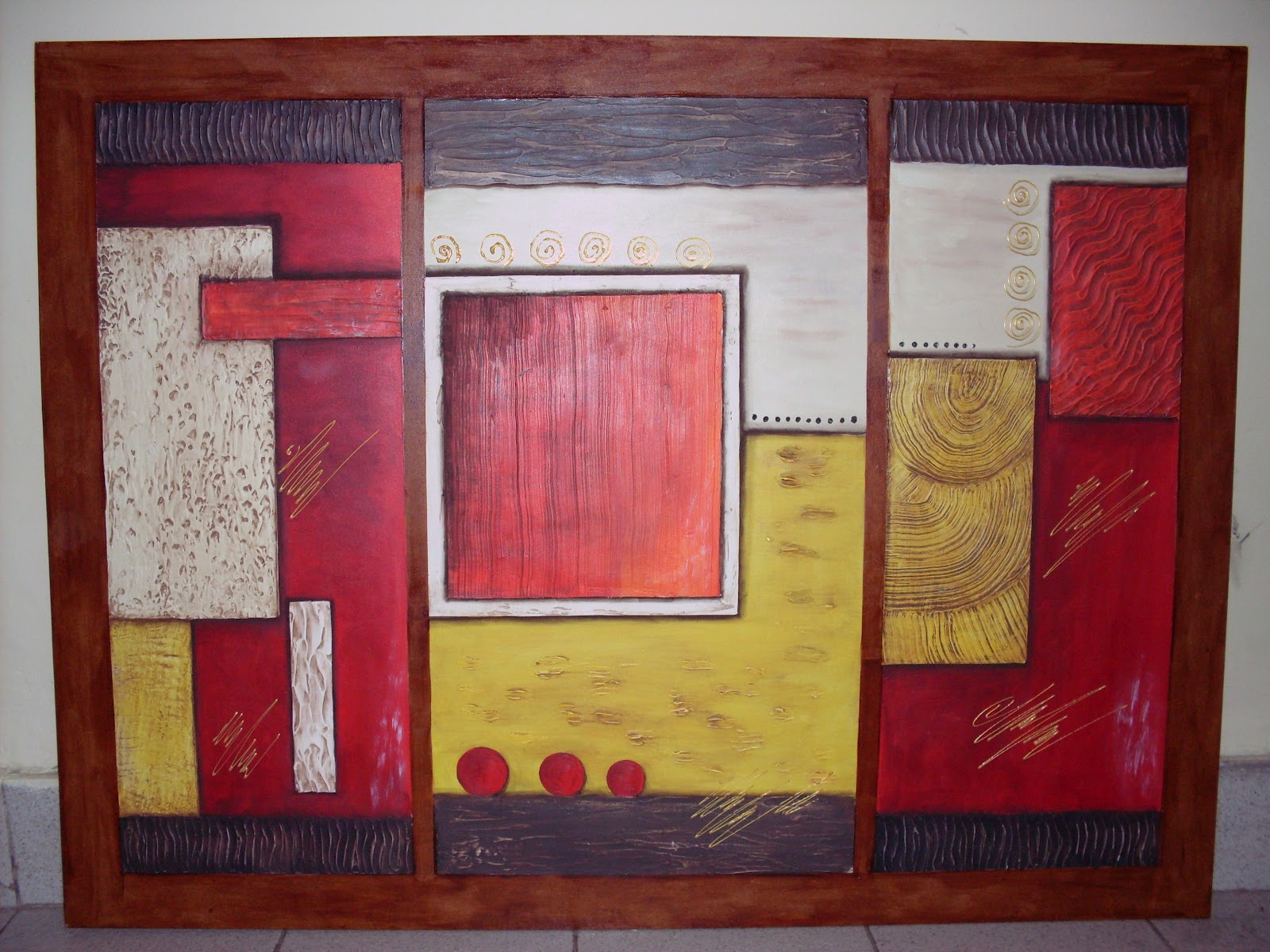 PINTURAS EN RELIEVE CLAUDIA