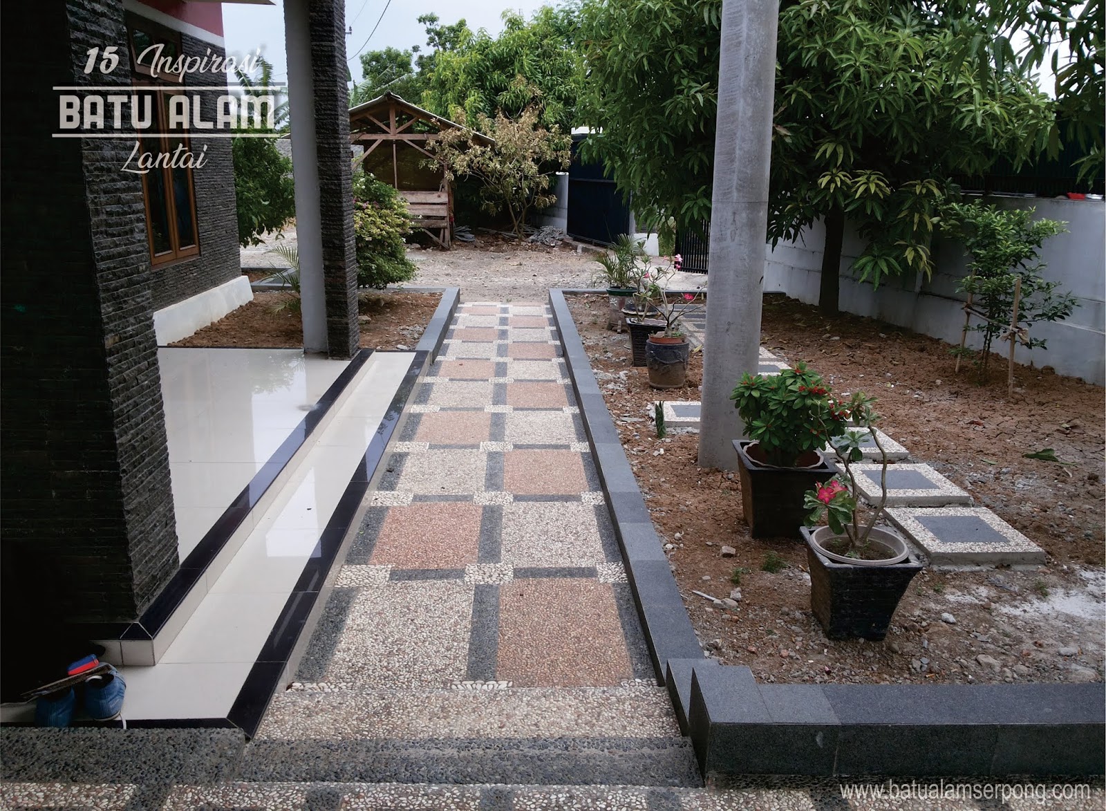 15 INSPIRASI BATU ALAM LANTAI CANTIK - JUAL BATU ALAM TERLENGKAP DIJAKARTA