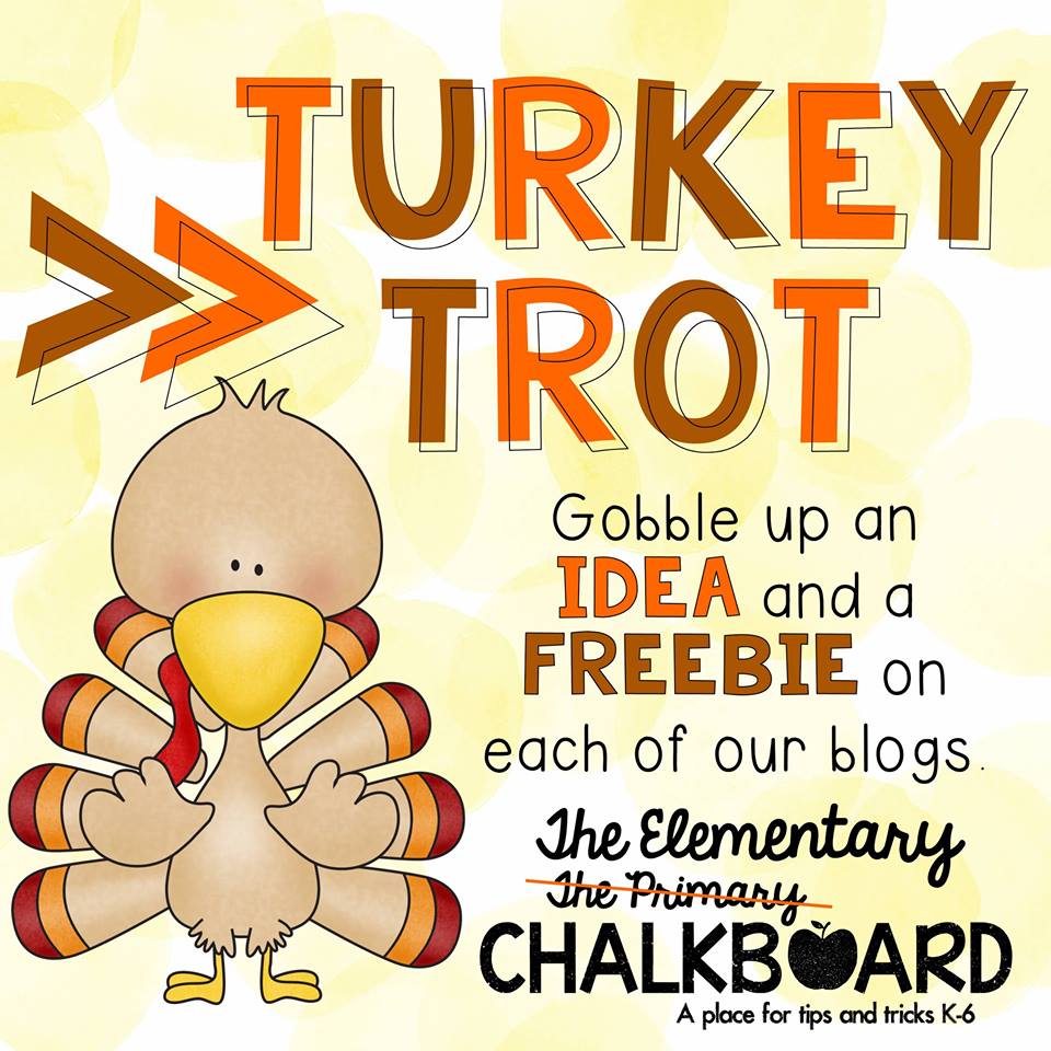 An Educator's Life: Turkey Trot with the Elementary Chalkboard- Created ...