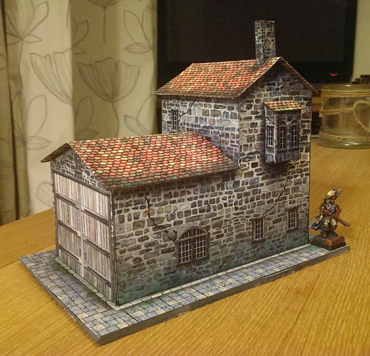 Astral Knights: Showcase: paper scenery.