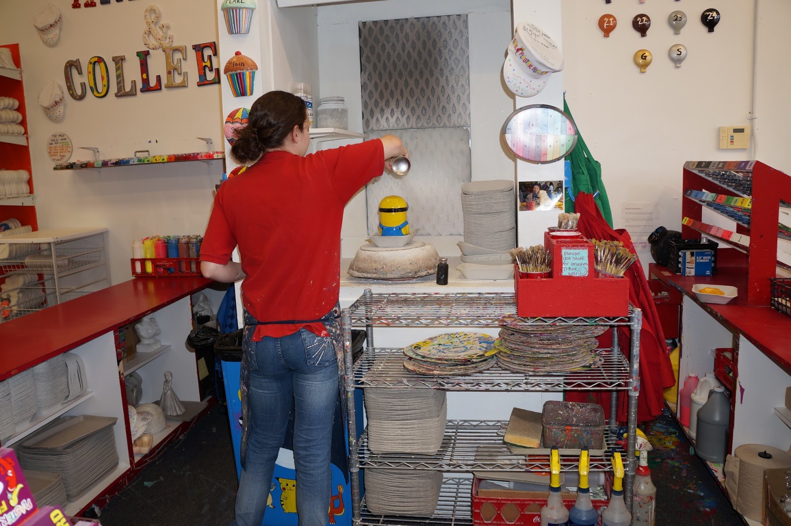 Evan and Lauren's Cool Blog: 7/12/15: Plaster Fun Time Painting Fun For ...