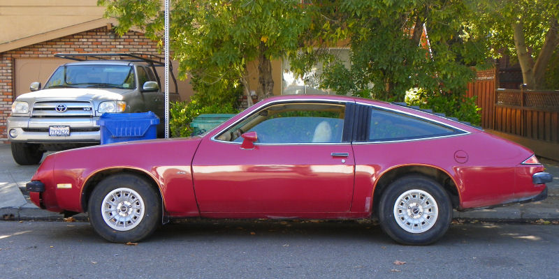 California Streets: Alameda Street Sighting - 1977 Chevrolet Monza 2+2