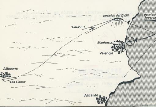 Husmeando por la red: Caso Manises. Un avión que aterrizó por un OVNI.