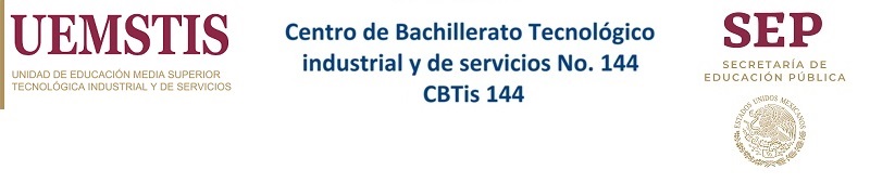 Centro de Bachillerato Tecnológico industrial y de servicios No. 144 ...