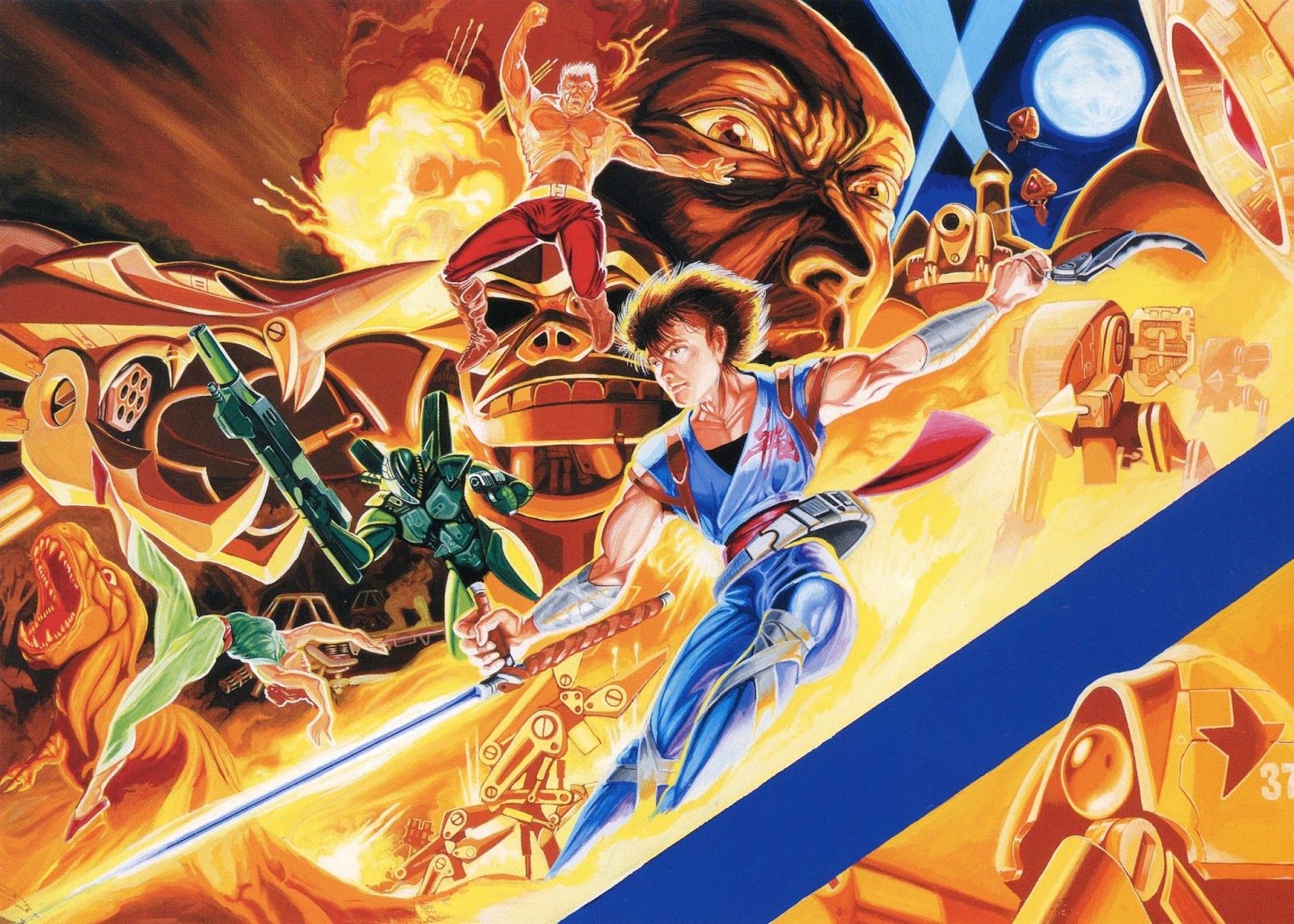 AWESOMEZ.NET: Strider Hiryu, the secondmost awesome ninja of the 80s