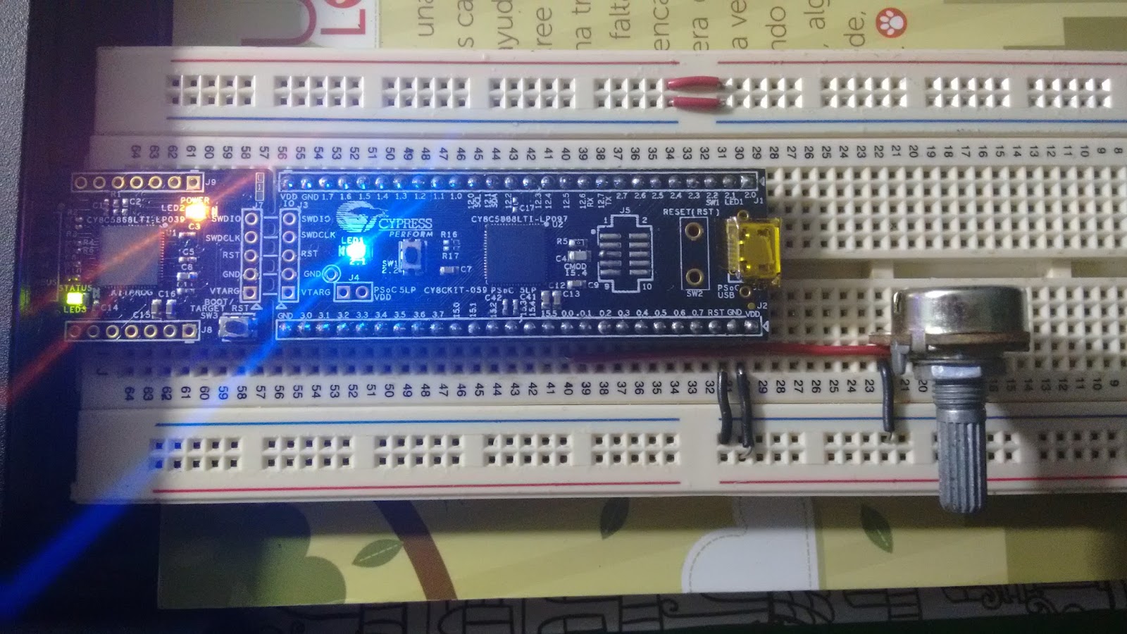 Electrónica II: ADC+PWM PSoC 5LP