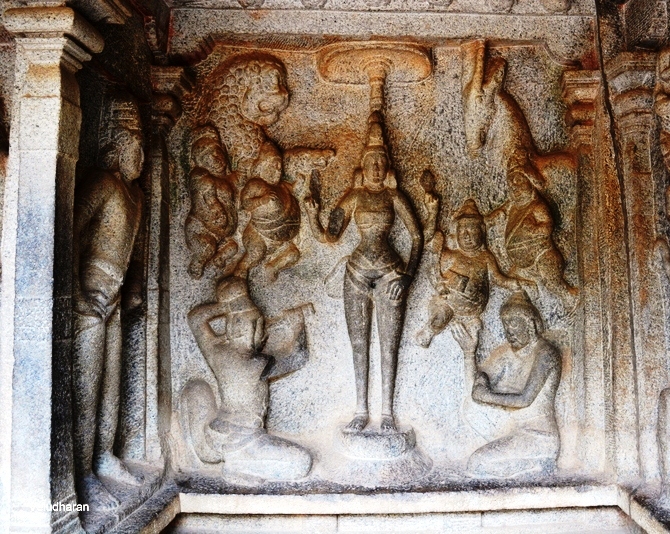 A Wandering Heritager: Varaha Cave - II, Varaha Panel, Gajalakshmi ...
