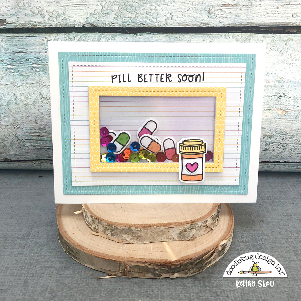 Doodlebug Design Inc Blog: PILL BETTER STAMPS | with Kathy
