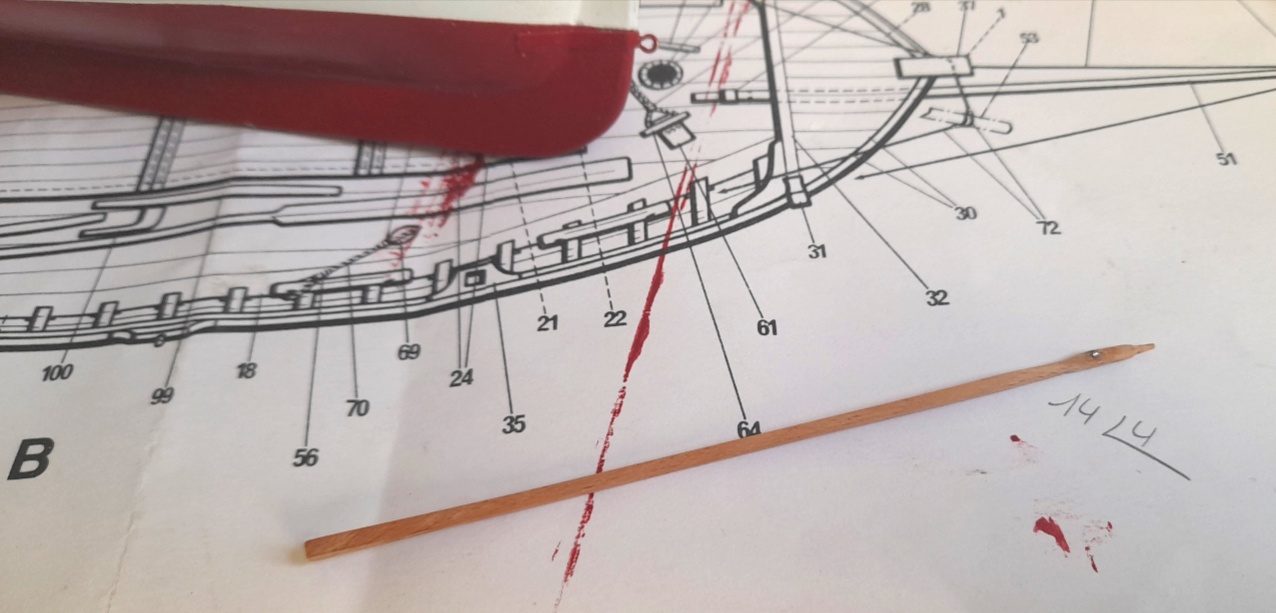 modelismo de peazo-gato: Llaut (corel 1/25) , 11°