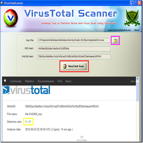 VirusTotal Scanner 3.0 Portable ~ Style Programas Portables Gratis