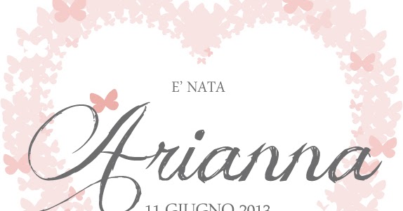 E' nata Arianna