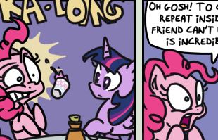 Equestria Daily - MLP Stuff!: Comic: The Potion / Gone Batty / Made In ...