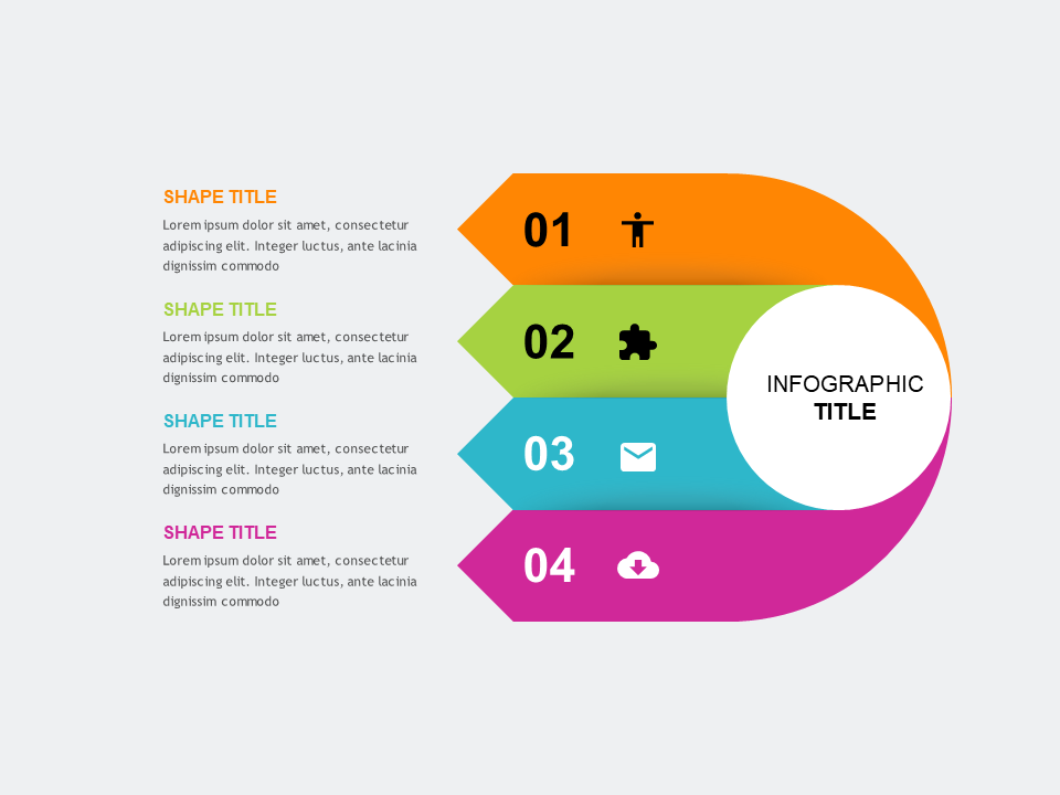 Circle Curve Linear PowerPoint Templates - PowerPoint Free
