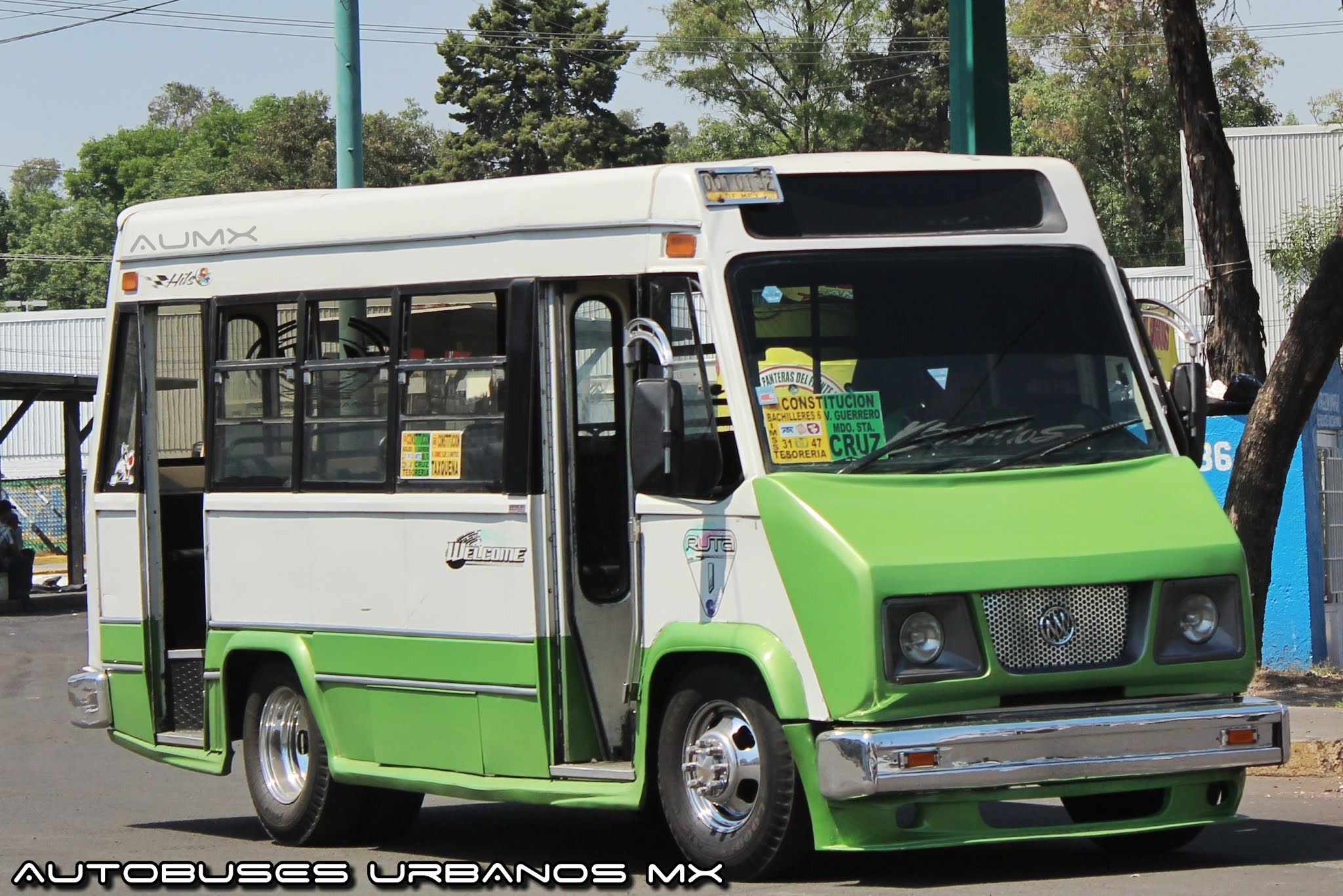 Transporte público, autobuses y microbuses CDMX.: Microbús Ford Eurocar