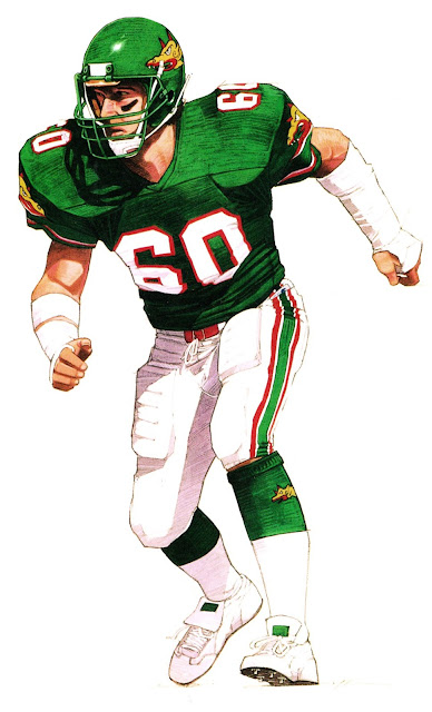 Pro Football Journal Presents: NFL Art: WLAF Uniforms