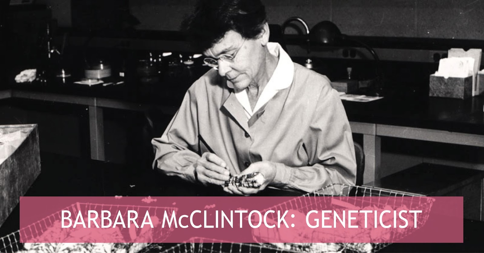 Barbara McClintock - geneticist ~ Self-Rescuing Princess Society