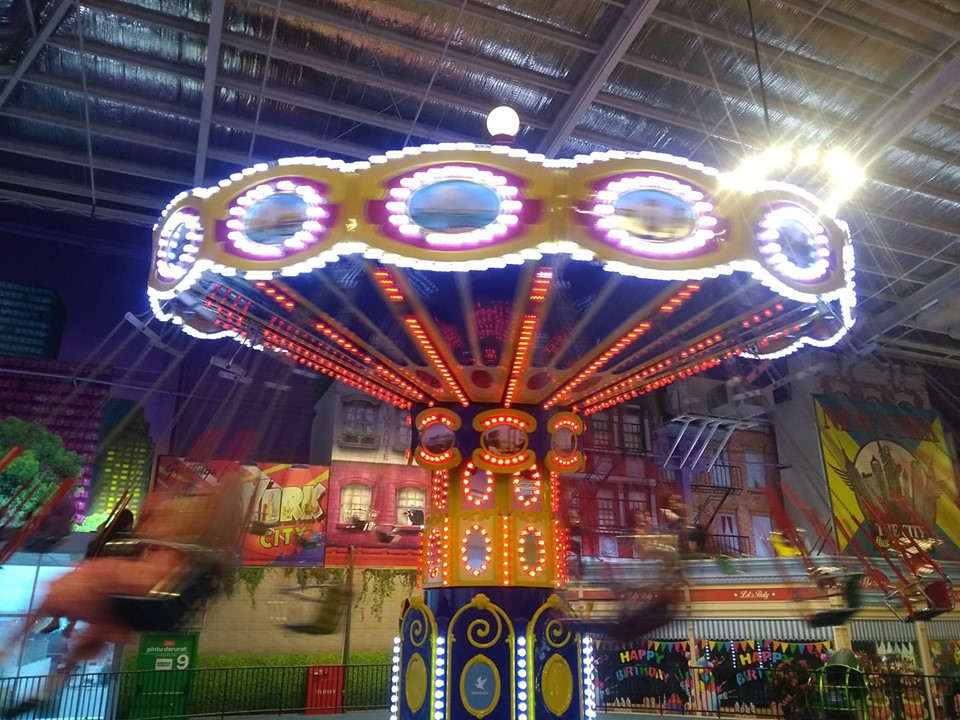 Bermain di Transmart Palembang | Milda Ini